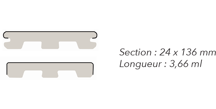 Terrasse COMPOSITE TIMBERTECH EDGE - Connexion Bois Direct